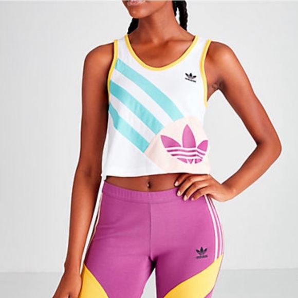 adidas | Tops | Adidas Retro Originals Crop Tank | Poshmark